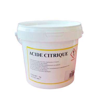 Acide Citrique Pot de 1kg Corrige l'Acidité de Moûts et des Vins | Duhallé